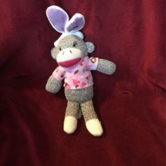 Dan Dee | Toys | Dan Dee Collectors Choice Sock Monkey Bunny | Poshmark